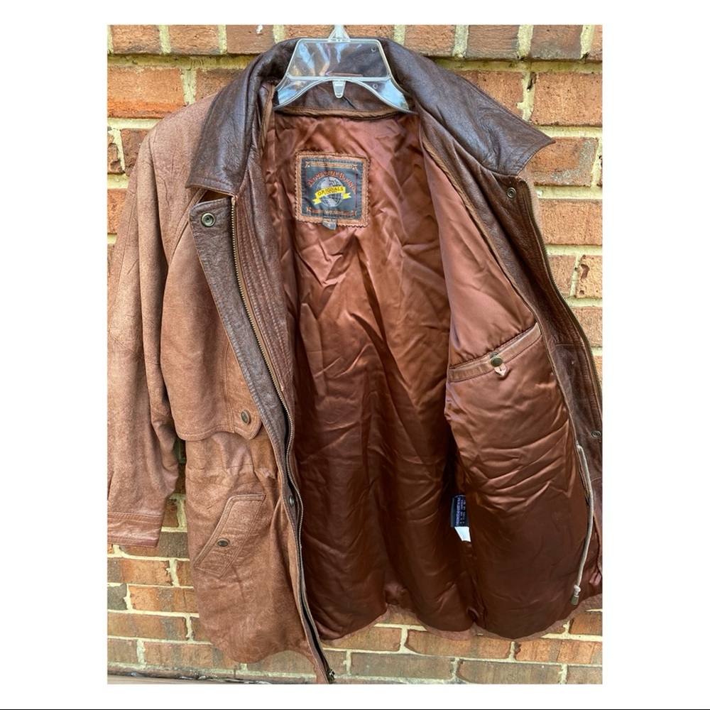 Vintage 80s Adventure Bound By Wilsons Leather Jacket… - Gem